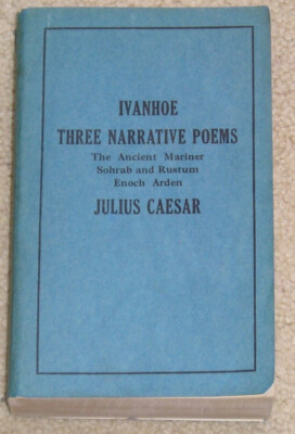 Ivanhoe by Scott - Three Narrative Poems - Julius Caesar by Shakespeare ...