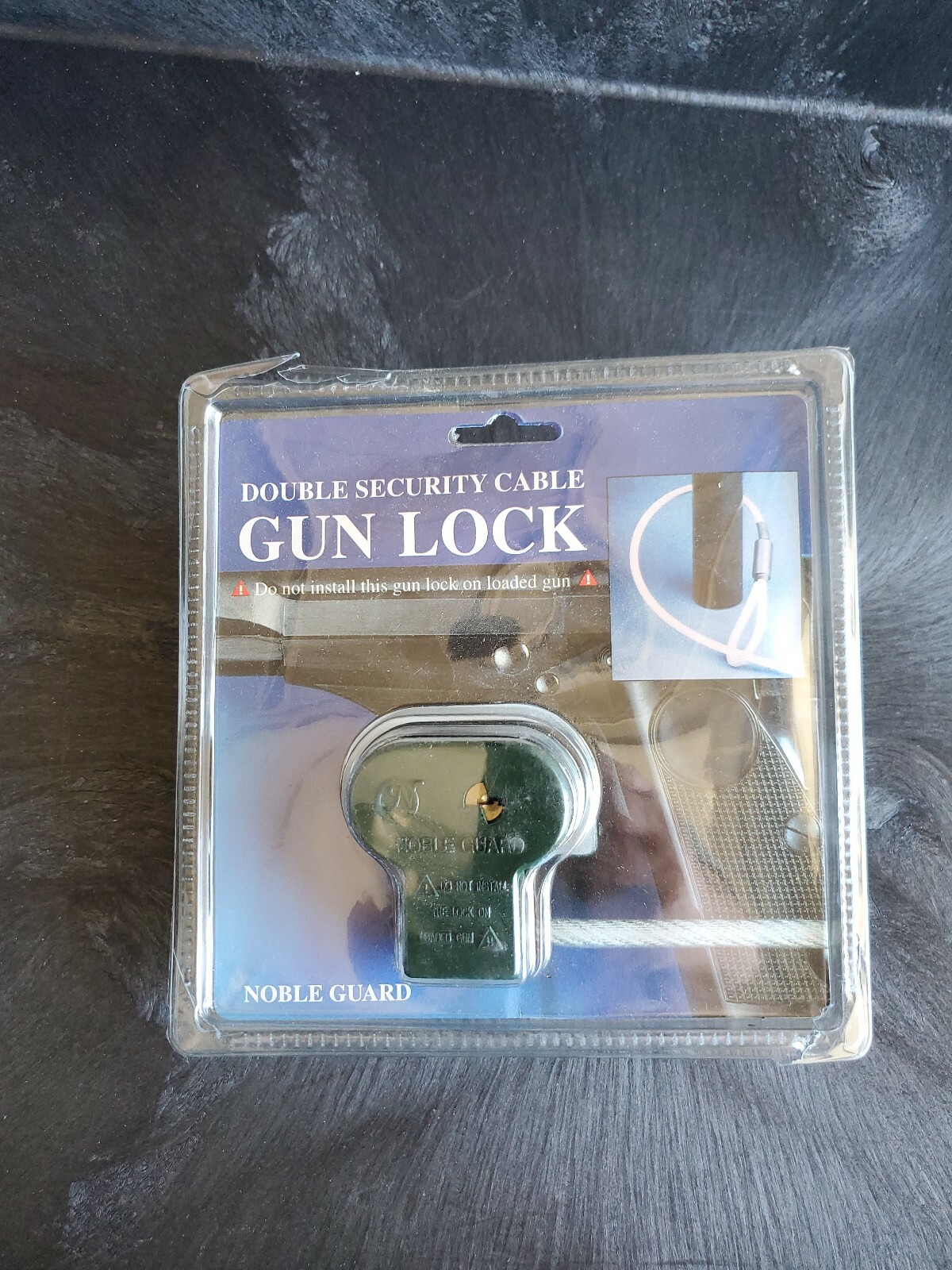 Noble Security NG-900 Double Security Cable Gun Lock | eBay