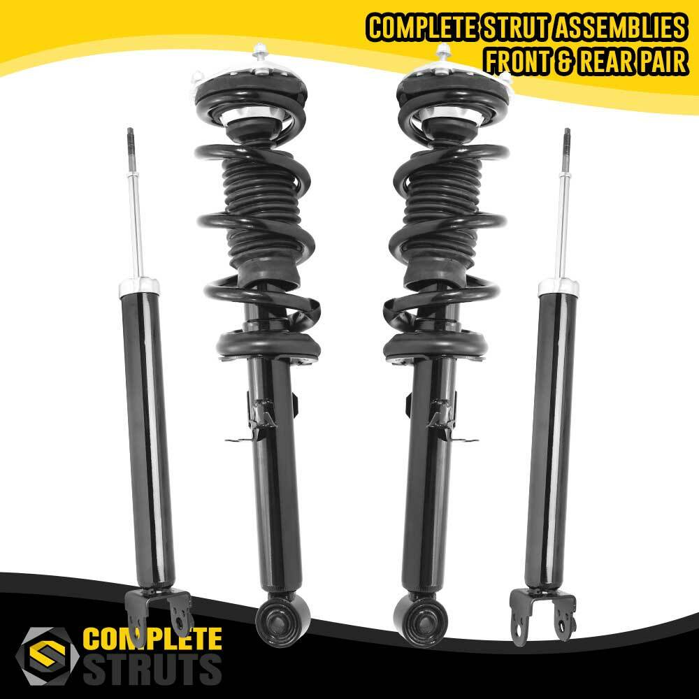 Set of 4 Quick Complete Strut & Shock Absorbers for 09-13 Infiniti G37 ...