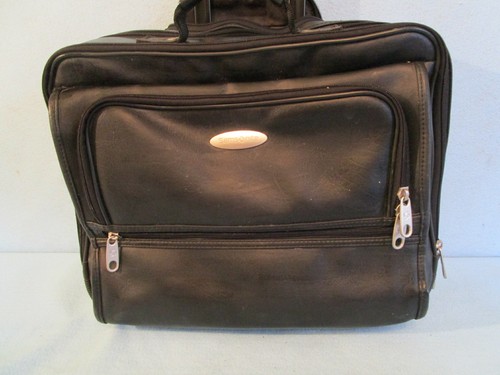 SAMSONITE PORTFOLIO BUSINESS TRAVEL CASE W/ laptop storage WHEELED ...