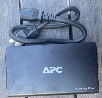 APC C2 2-Outlet C-Type A/V Low Profile Wall-Mount Power Filter 871 ...
