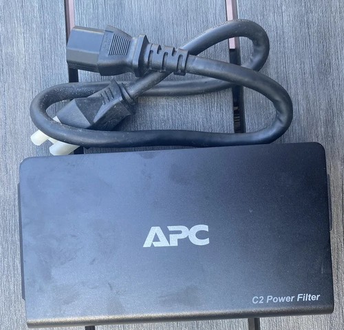 APC C2 2-Outlet C-Type A/V Low Profile Wall-Mount Power Filter 871 ...