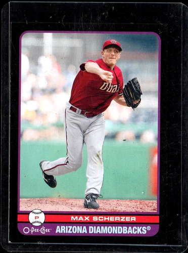 Max Scherzer 2009 UD O-Pee-Chee Black Border 2nd Year Insert #115 Mint+ ...