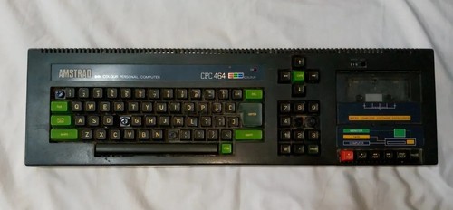 Vintage Amstrad CPC 464, 64K Colour Personal Computer, untested parts ...