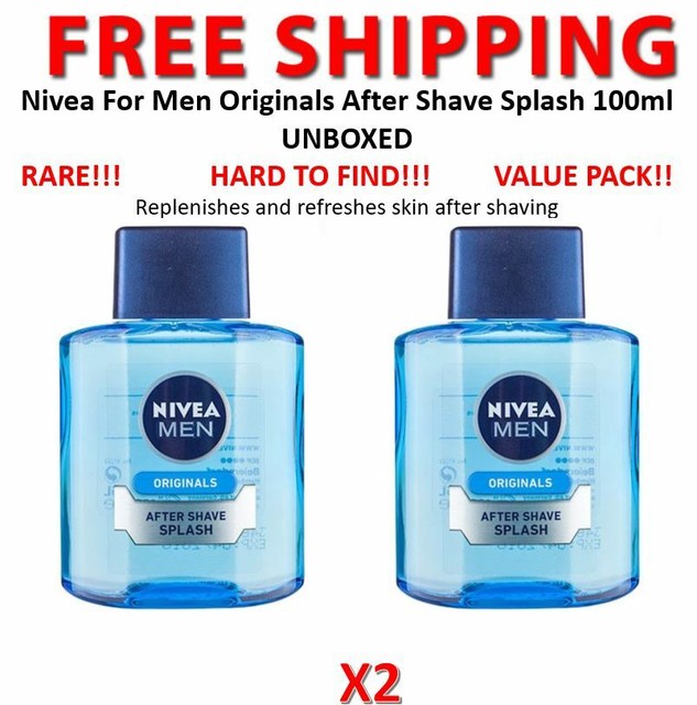 Nivea After Shave Men's Splash Originals Replenishing And Refreshing ...