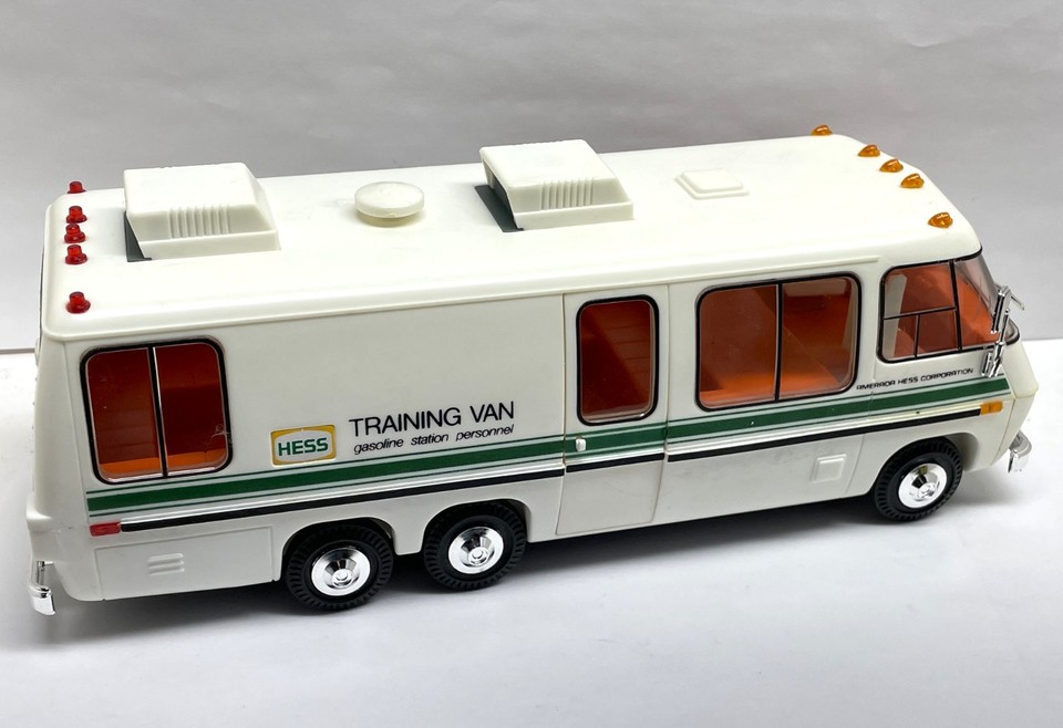 VINTAGE 1978/80 HESS TRAINING VAN IN ORIGINAL BOX WITH CARD & INSERTS ...