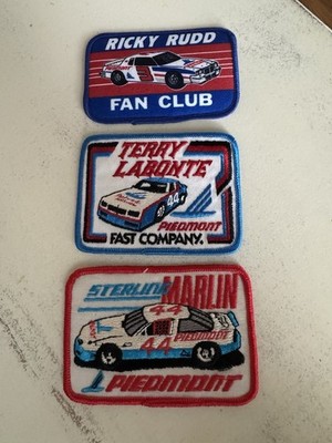 Terry Labonte Sterling Marlin 44 Ricky Rudd 3 Piedmont Racing Patch ...