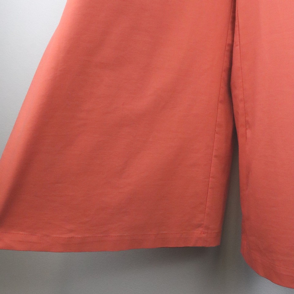 Anthropologie Exquise The Tobie Pleated Jumpsuit Bright Poppy Peach ...