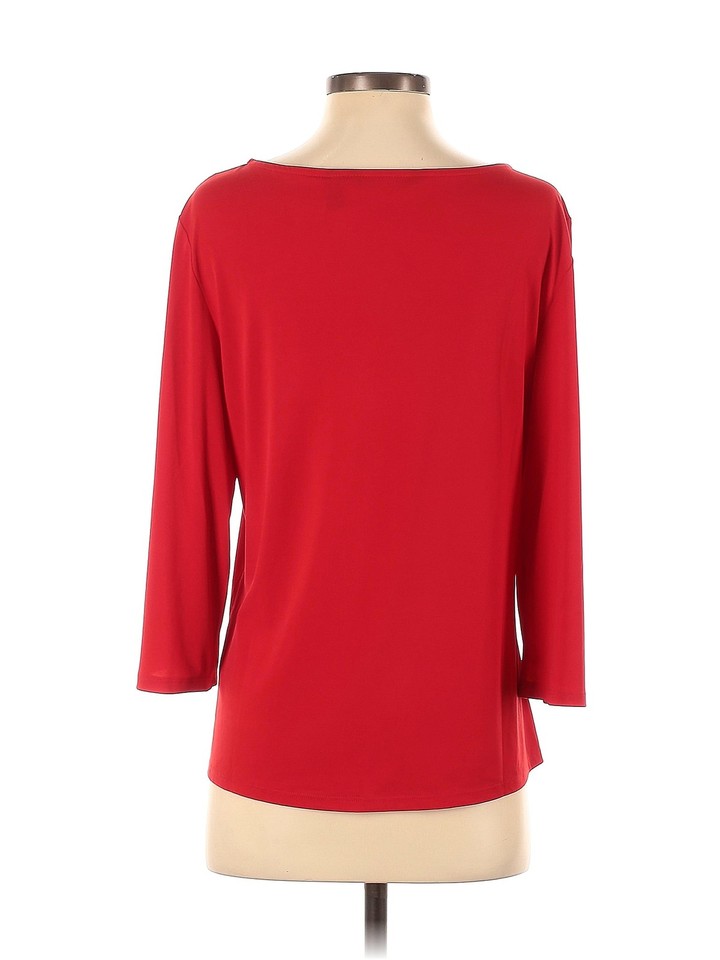 Gilli Women Red 3/4 Sleeve Top S | eBay