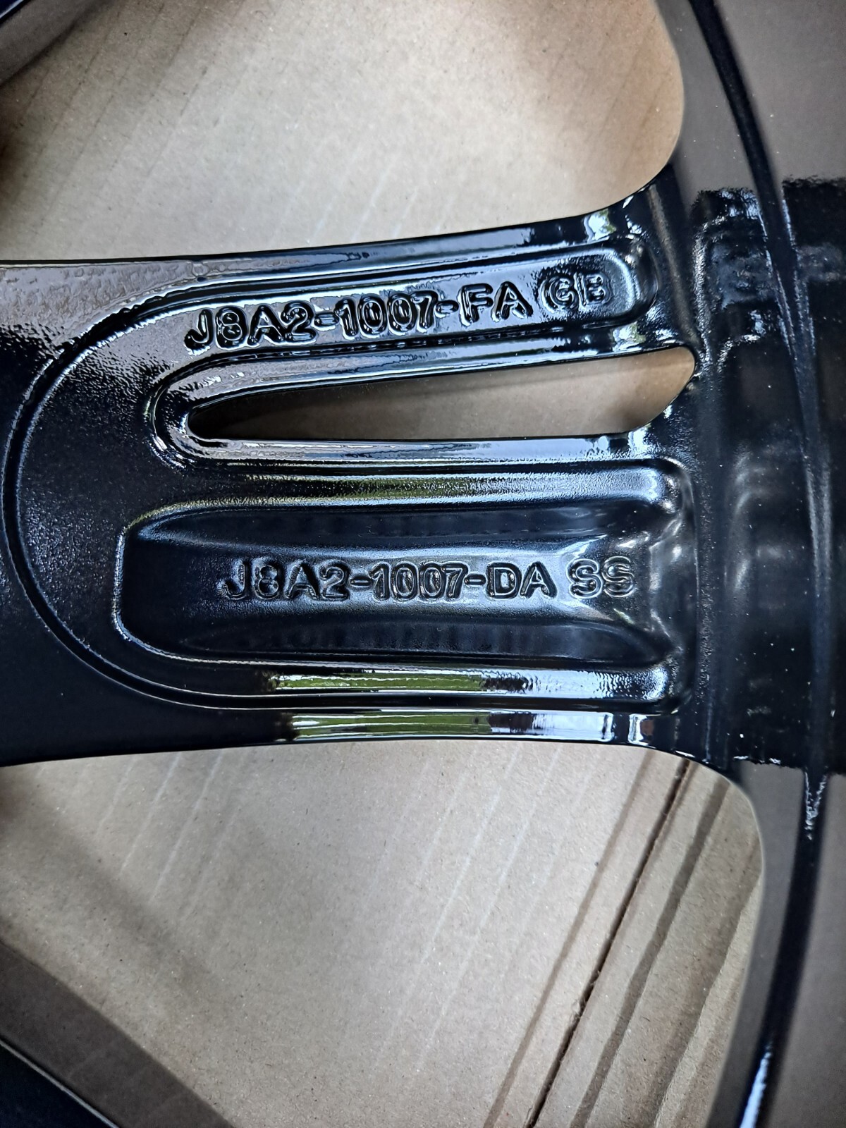 RANGE ROVER VELAR 20 INCH ALLOY WHEELS GLOSS BLACK 8.5Jx20 STYLE 7014 ...