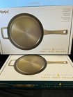 Cast Iron Skillets Parini Golden Oil Collection 8" & 10" BOTH NEW IN ...