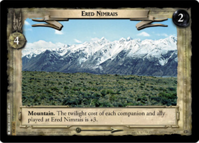 LOTR: Ered Nimrais [Ungraded] LOTR: The Two Towers Lord of the Rings ...