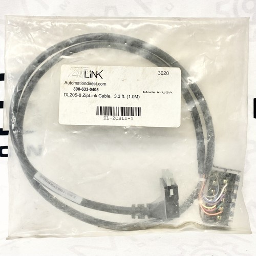 Automation Direct DL205-8 ZL-2CBL2L ZipLink Cable 3.3ft (1.0M) | eBay ...