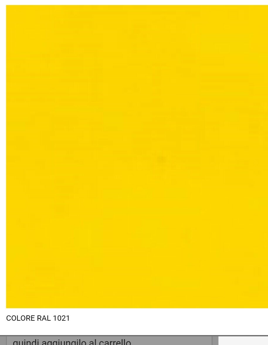 Ral 1021 Giallo Vicenza