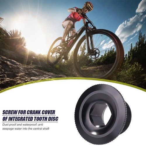 M18 MTB Bike Crank Cover Screw Cap Aluminum Alloy Crankset Fitting ...