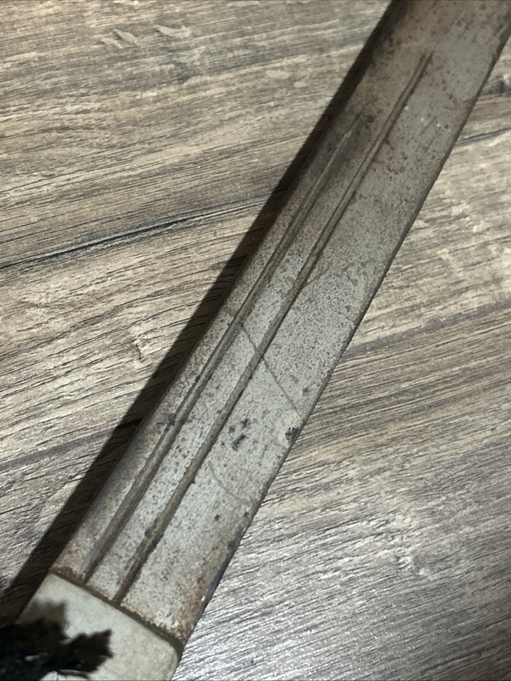 Vintage Japanese WW2 Samurai Dragon Short Sword With Razor Sharp Edge ...