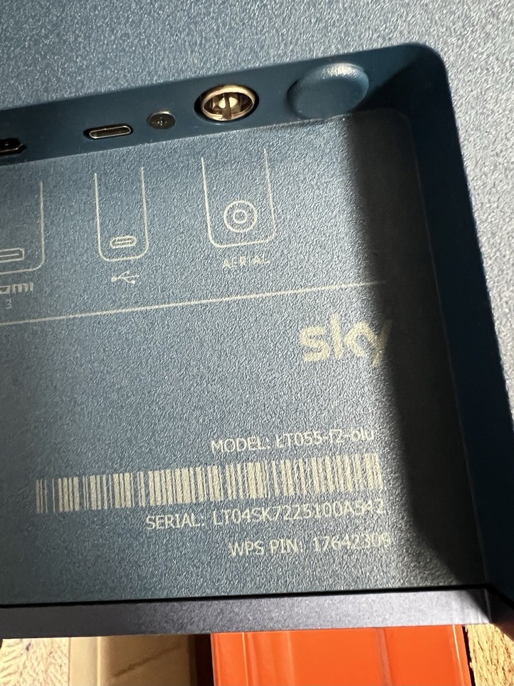 Sky Glass 55 Inch TV Blue with Dolby Vision Very Good Sound See Video ...