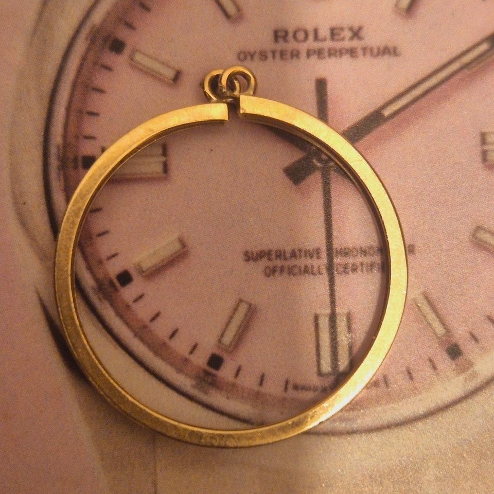 Vintage 9ct Hallmarked Yellow Gold Full Sovereign Coin Holder Pendant ...