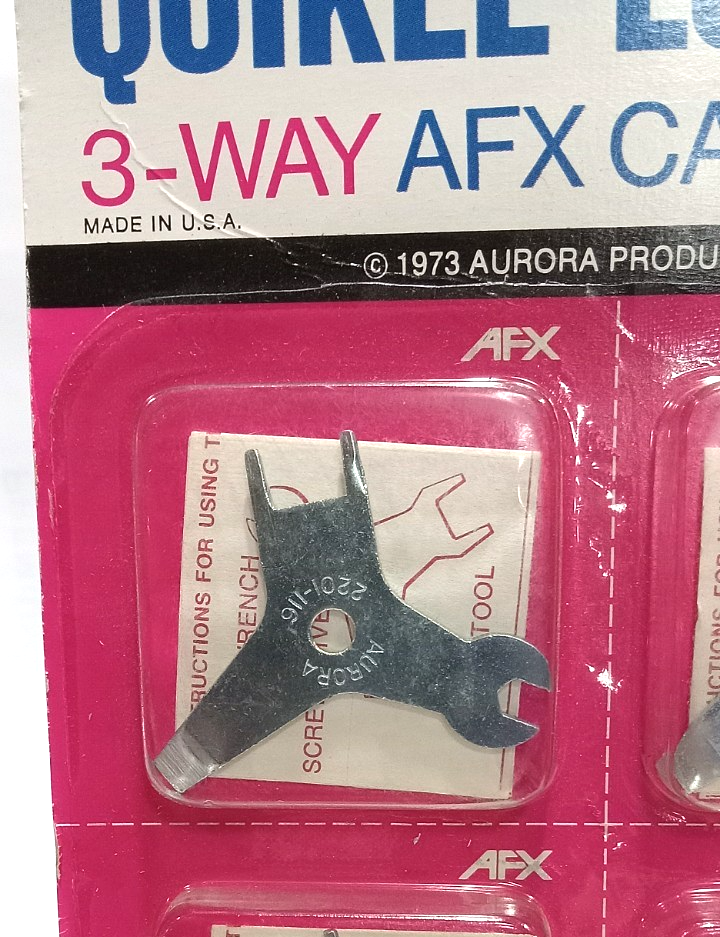 Aurora AFX, Quikee-Lok Key - 3 in 1 Slot Car- &-Track Tool #2201-116 ...
