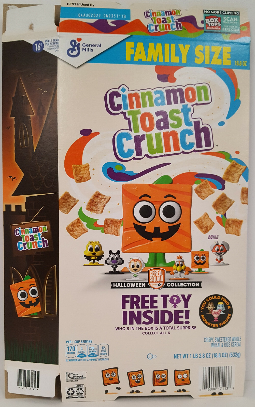 CINNAMOJI THE PUMPKIN Halloween Cereal Squad Figure & Cinnamon Toast ...