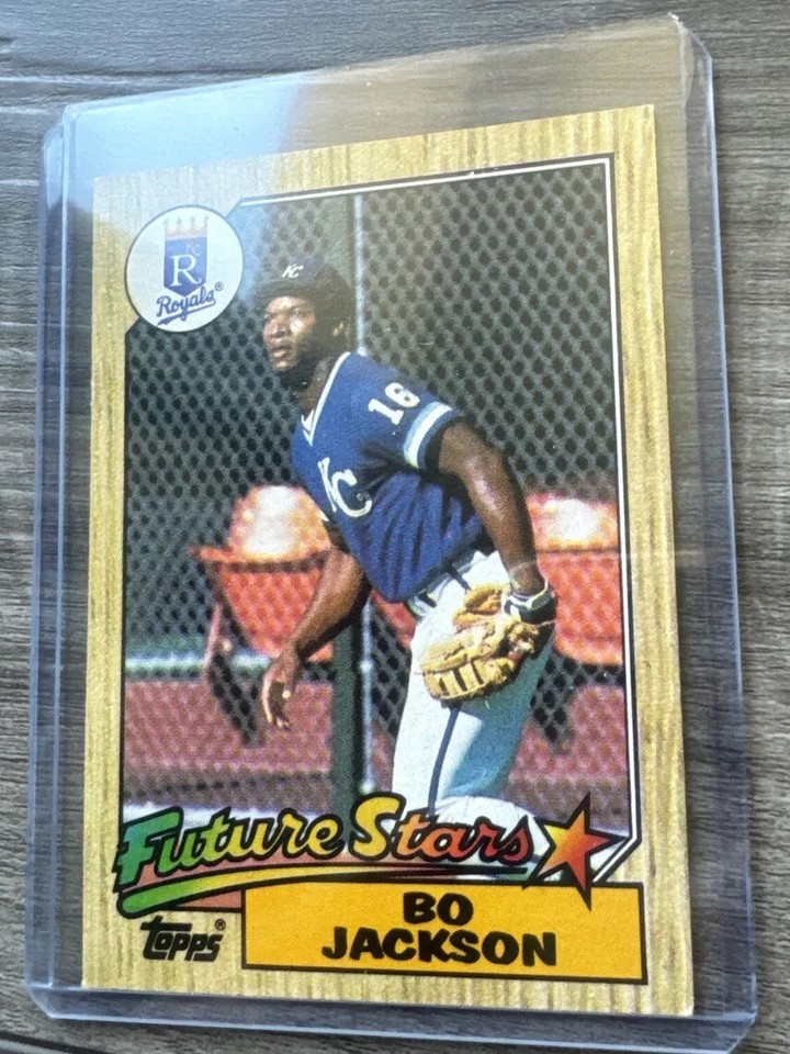 1987 Topps - Future Stars #170 Bo Jackson *ERROR* Rare | eBay