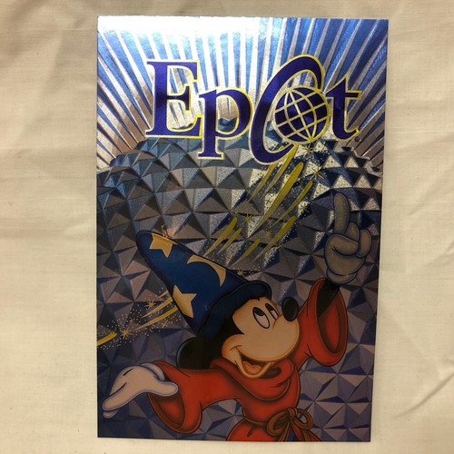 Vintage Epcot Souvenir Postcard Mickey Mouse Not Used | eBay