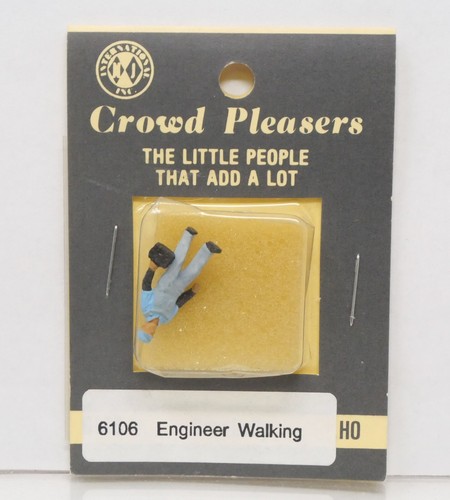 NJ International Crowd Pleasers Figure 6106 Locomotive Engineer Walking ...