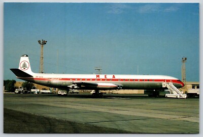 MEA Middle East Airlines Comet 4C Postcard 4x6 | eBay