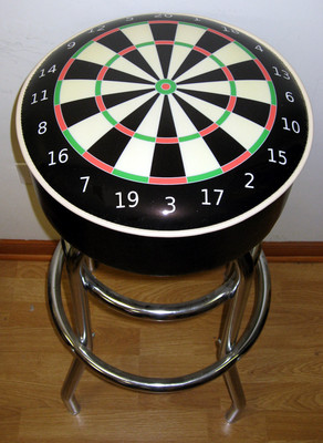 DART DARTBOARD DARTS BAR STOOL STOOLS - AWESOME!!! | eBay