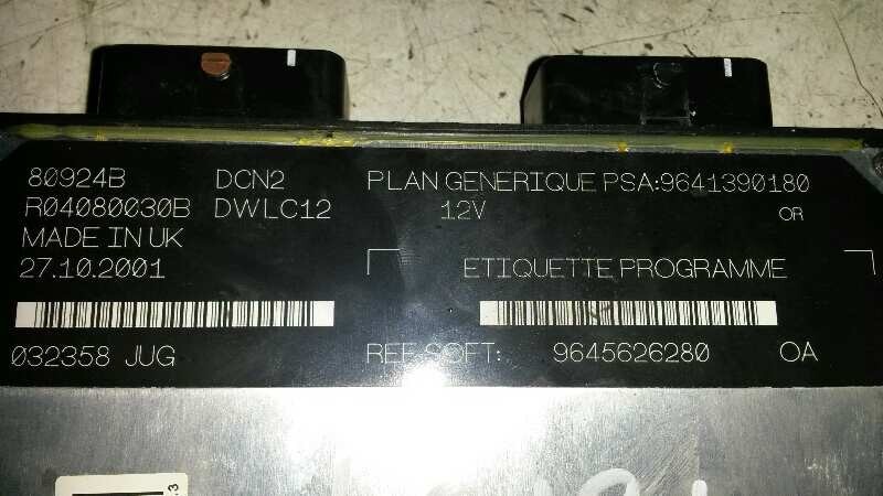 9645626280 Switchboard Engine Uce / R04080030B/9641390180/619848 For ...