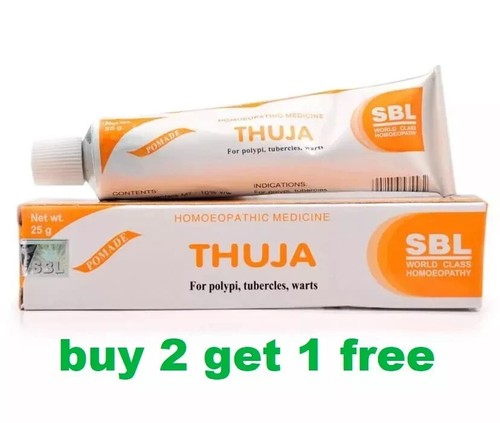 SBL Thuja Homeopathic Wart Remover Herbal Cream Mole Corn Skin Tag ...