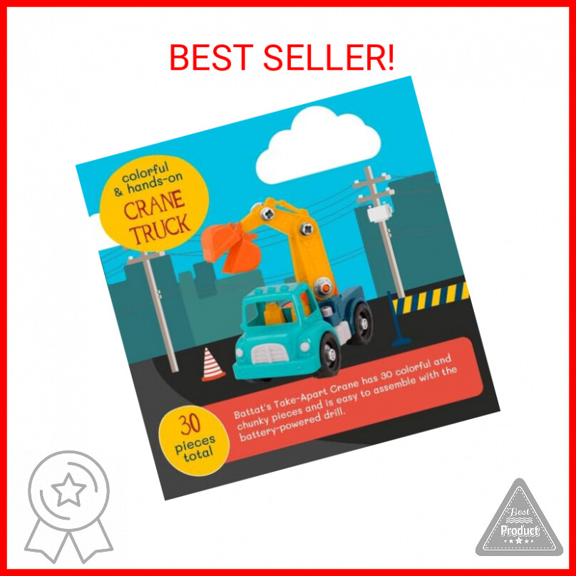 Battat – Classic Construction Toy – Pretend Play Tools – Toddler Trucks ...