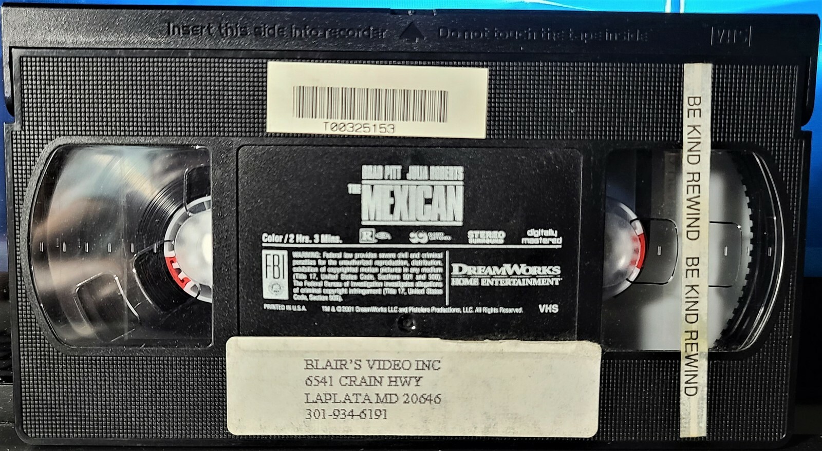 The Mexican (VHS, 2001) | eBay