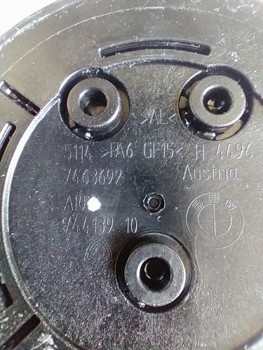 Genuine BMW X2 X4 X4M; F39, F98, G02 Hood, Trunk Emblem 82MM ...