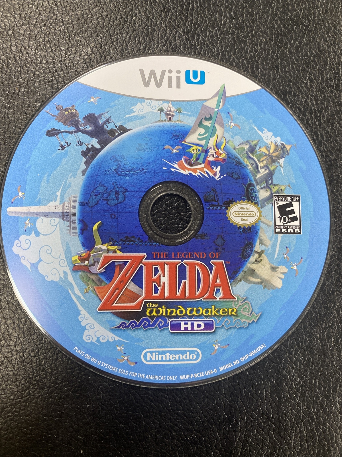The Legend of Zelda: The Wind Waker HD (Wii U), (DISK ONLY) 45496904425 ...