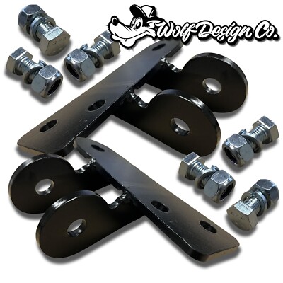 63-87 Chevy C10 C20 Front Shock Relocation Extenders Kit for Lowered ...