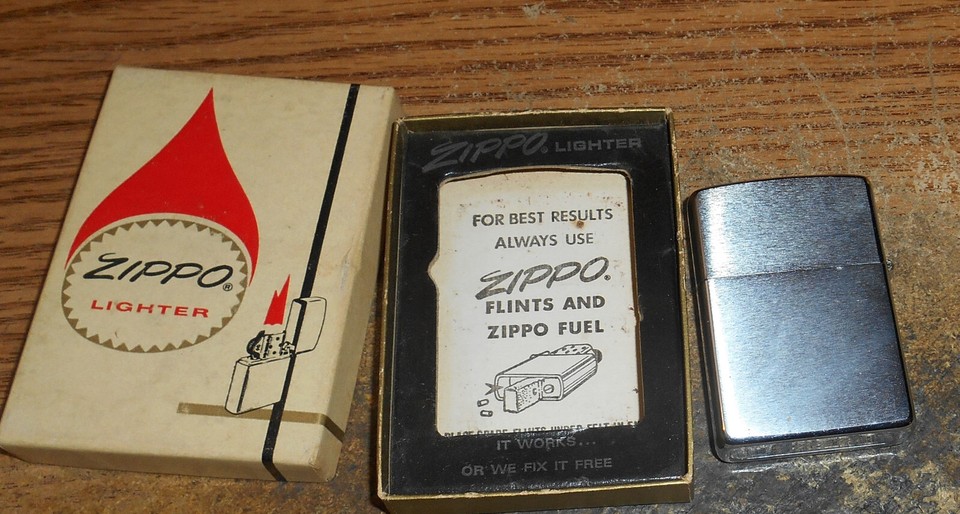 1974 ZIPPO CHAMPION SPARK PLUGS FULL SIZE ADVERTISING LIGHTER/RARE/NICE ...