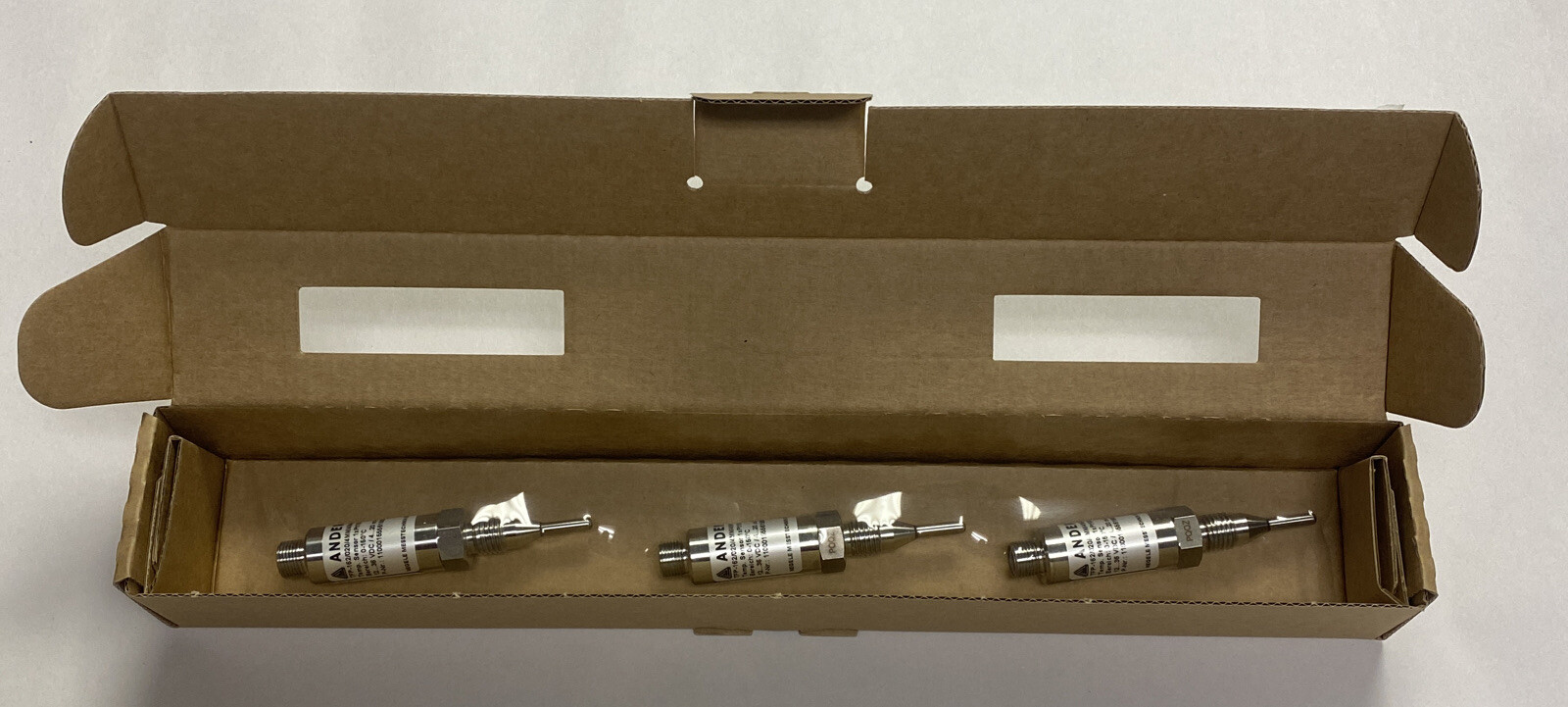 ANDERSON-NEGELE,TFP-162/020/4MM/4MM/MPU,TEMPERATURE SENSOR LOT OF 3 NEW ...