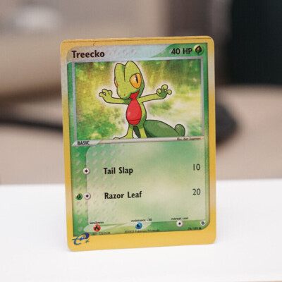 Treecko 76/109 EX Ruby & Sapphire Reverse Holo Pokemon TCG 2003 | eBay