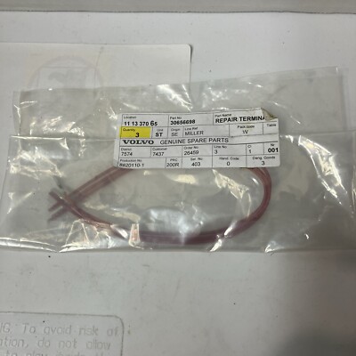 Genuine Volvo Repair terminal - 30656698 The Price Is For One Wire. | eBay