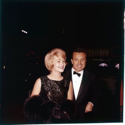 Lot (2) 1960s JOAN STALEY, VIC DAMONE & JOANNE WOODWARD Orig Photo ...