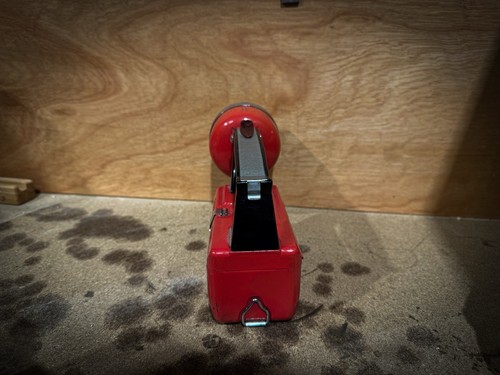 Vintage Retro Ever Ready Space Ray Red Metal Hand Torch Adjustable Head ...