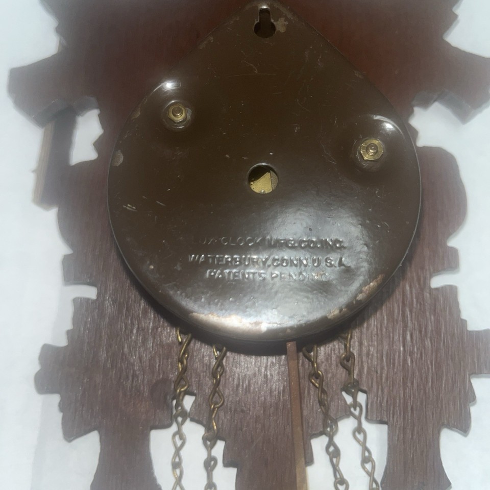 LUX CUCKOO CLOCK , WORKS | eBay