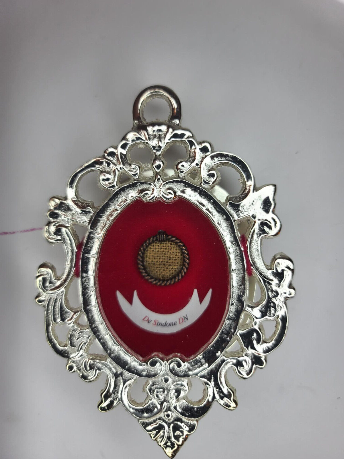 Reliquary Relic of The Shroud of Turin, De Sidone DN. With Certificate ...