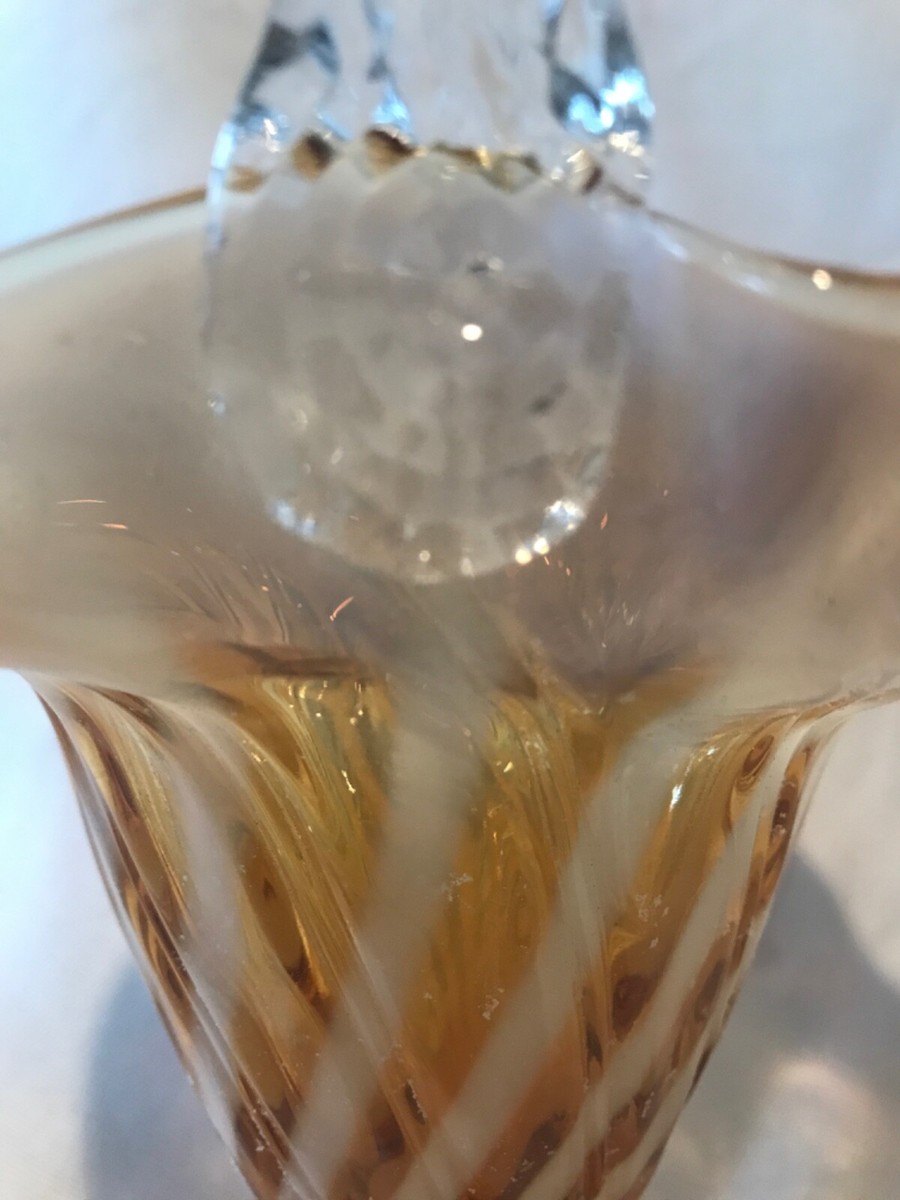 Glass Frank Fenton Signature FENTON ART GLASS BASKETS SIGNED