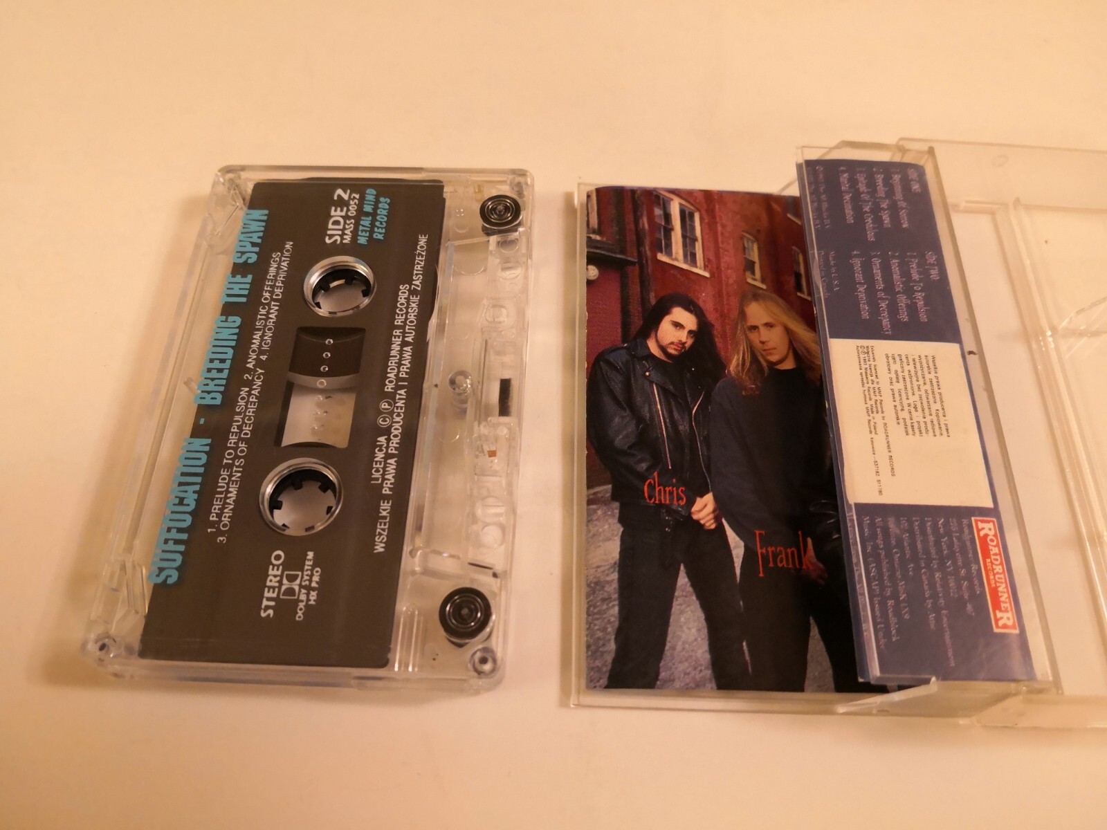 SUFFOCATION - Breeding the Spawn cassette MC Deicide Immolation ...