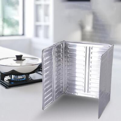 3 Sided Splatter Guard Grease Grease Splatter Screen for Cooktop ...