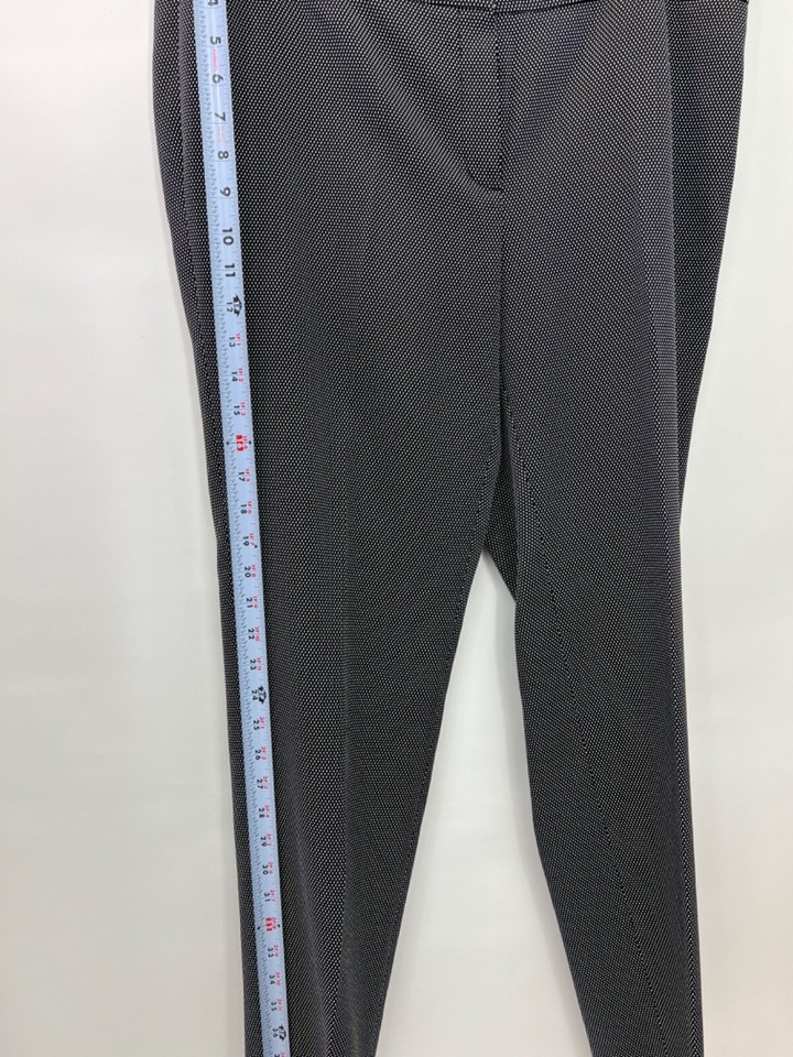 KASPER Suit Two Piece Black White Print Pant Suit Womens Size 18/16 NWT ...