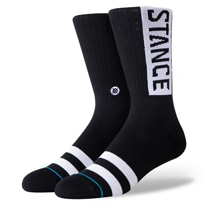 Stance Staples Men's Socks ~ Og black | eBay