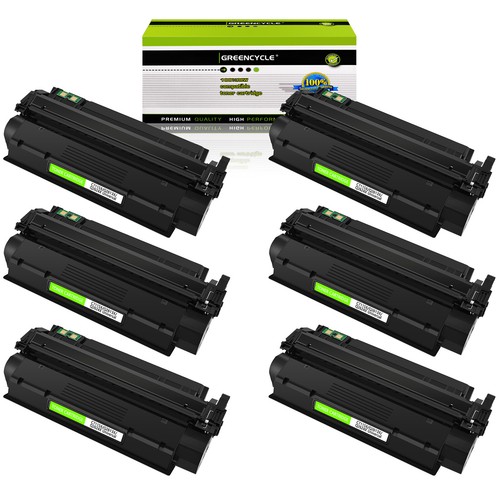 6PK High Yield Black C7115X Toner fits for HP LaserJet 1220 3310 3380 ...
